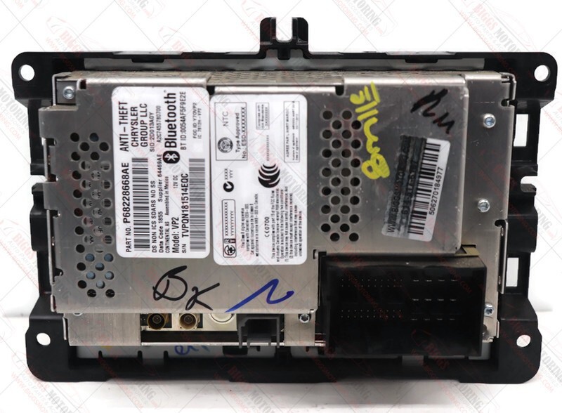 2013-2016 Dodge Ram Uconnect Radio Display Screen P68228668AE | eBay