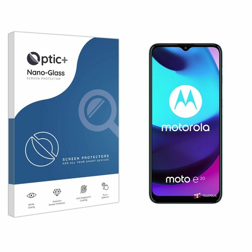 Optic+ Nano Glass Screen Protector for Motorola Moto E20 | eBay