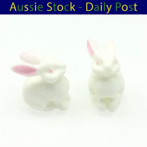 Figurine Tiny Rabbits Miniature Mini Garden Animal 10pcs | eBay