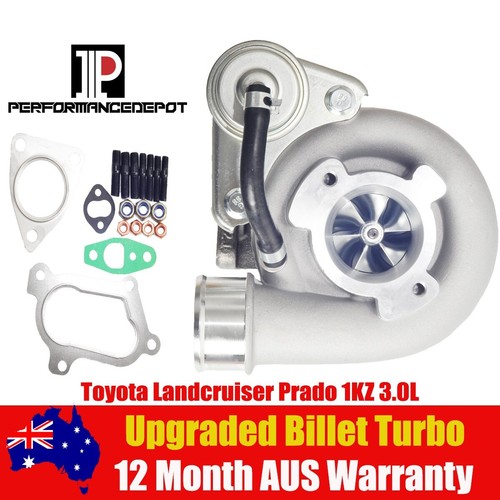 CT12B Billet Upgrade Turbo Charger For Toyota Hilux/ Prado 1KZ-TE 3.0L ...