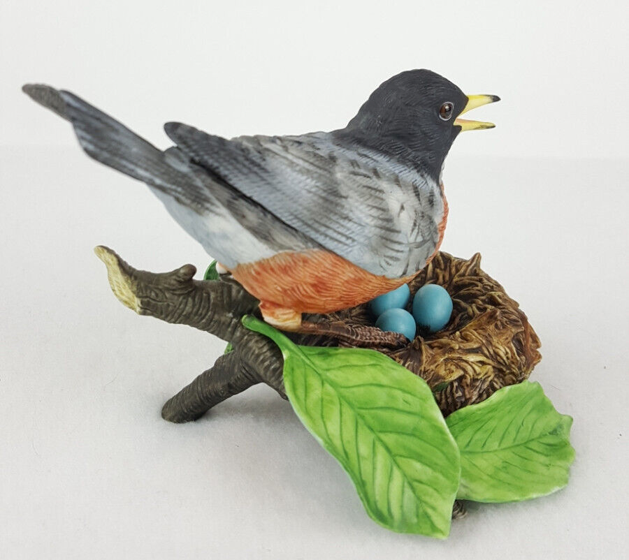 Lenox American Robin Fine Porcelain Garden Birds Collection Figurine ...