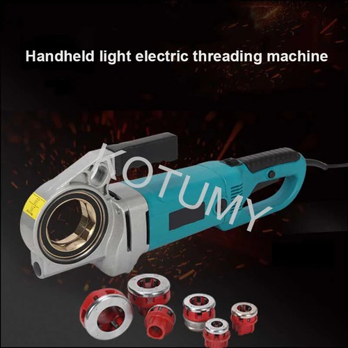 Handheld Galvanized Iron Pipe Sleeve Machine Electric Threading Tools ...