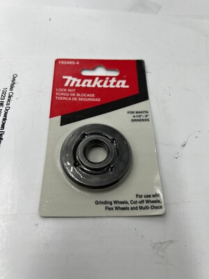 (QTY 2) Makita Lock Nut 193465-4 For Makita 4-1/2"-9" Grinders | eBay