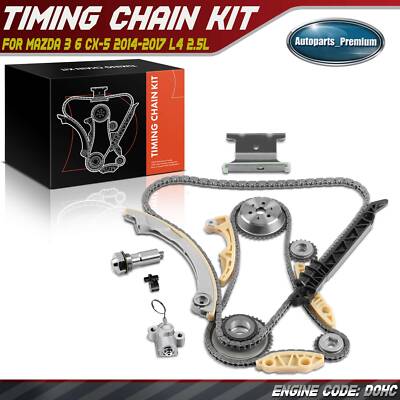 8x New Timing Chain Kit for Mazda 3 6 CX-5 2014-2017 CX-9 2016-2017 L4 ...