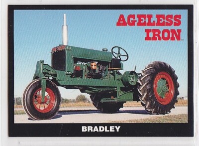 Vintage Bradley 3-Wheeled Farm Tractor Trading Card | eBay