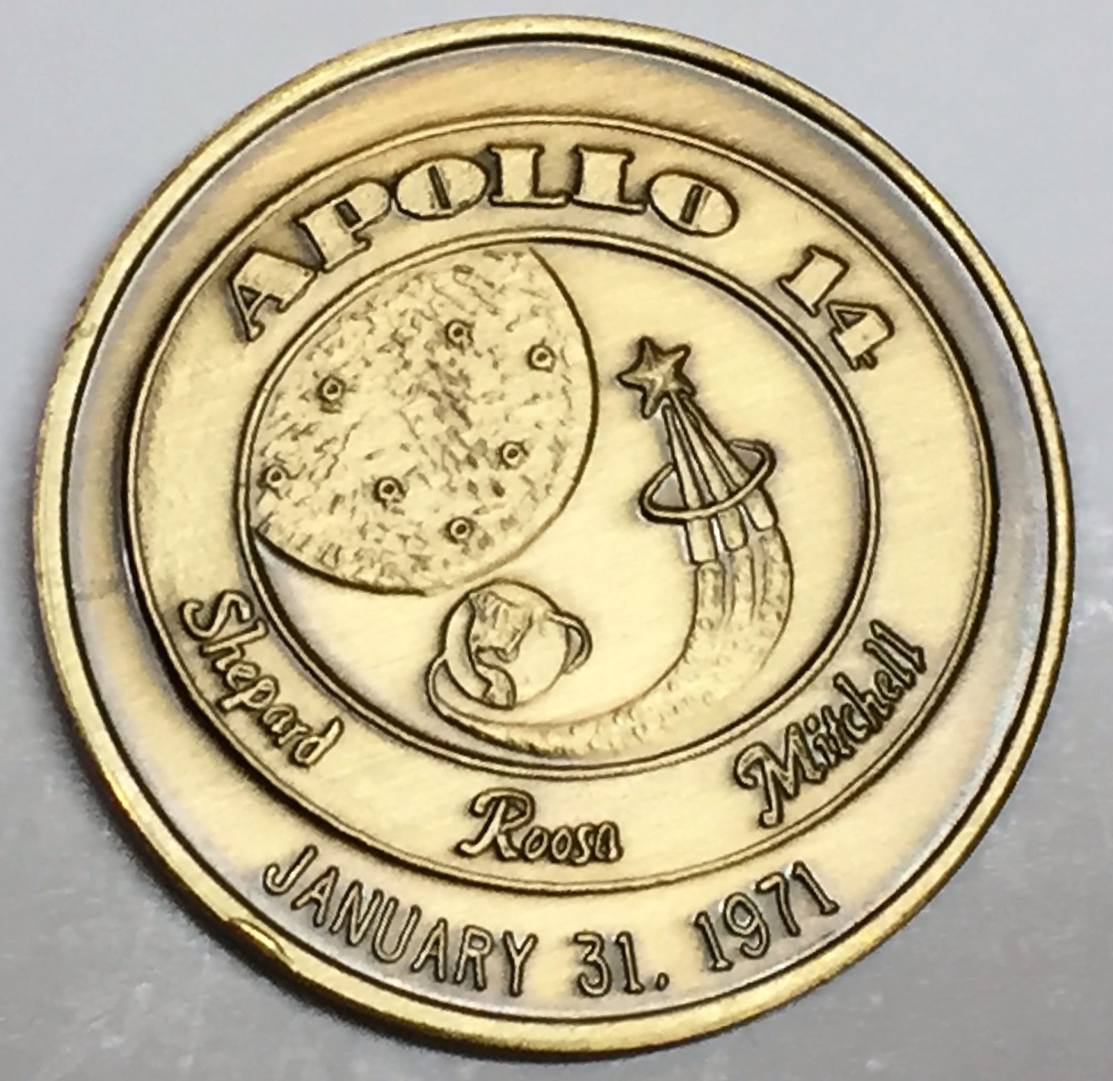 Apollo 14 Coin