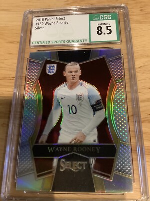 2016 Panini Select Silver #169 Wayne Rooney CSG 8.5 | eBay