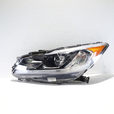 16-17 Honda Accord LX Halogen w/o DRL Left Side Headlight OEM ...
