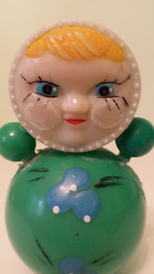 Collectable Russian Toy Doll Nevaliashka Roly Poly Soviet Memorabilia ...