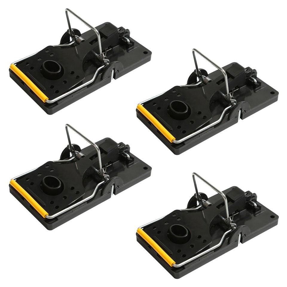 4Pcs Professional Mouse Traps Mousetrap Strong Easy Catcher Control ...