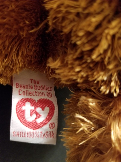 Ty Beanie Buddies Brown Dog Named Fitz From 2004 12" for sale online | eBay