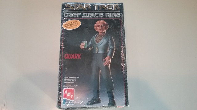 Vintage Star Trek Deep Space Nine Ds9 Ferengi Quark Model Kit AMT 1995 ...