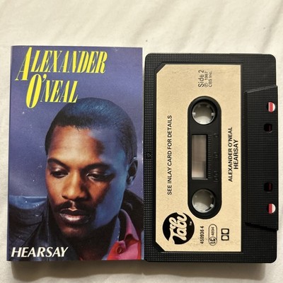 Alexander O'Neal - Hearsay - Tape EX Cassette - Album 1987 tabu UK ...