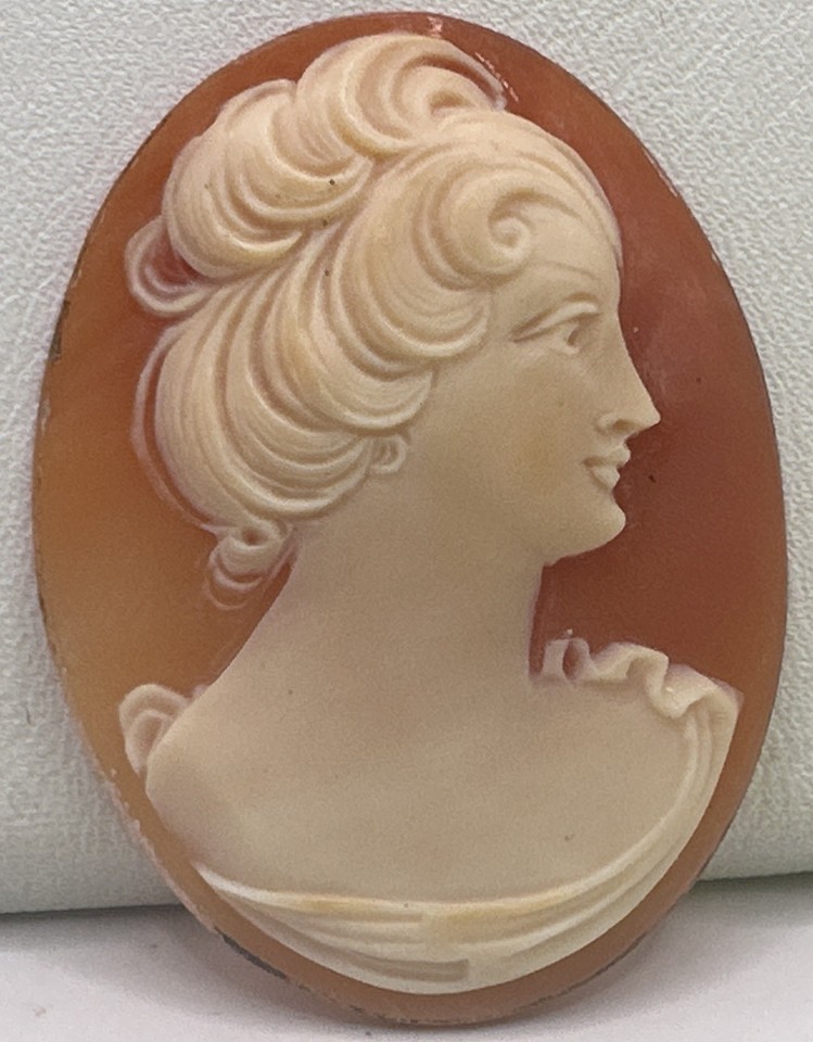 Vintage Loose Carved Shell Cameo Woman’s Side Profile (3.89gr) | eBay