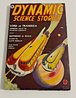 EXC COND DYNAMIC SCIENCE STORIES #1 FEB 1939 HIGHGRADE RED STAR VF NO ...