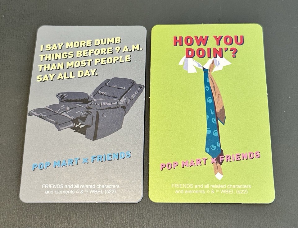 Pop Mart x Friends - Joey & Chandler | eBay