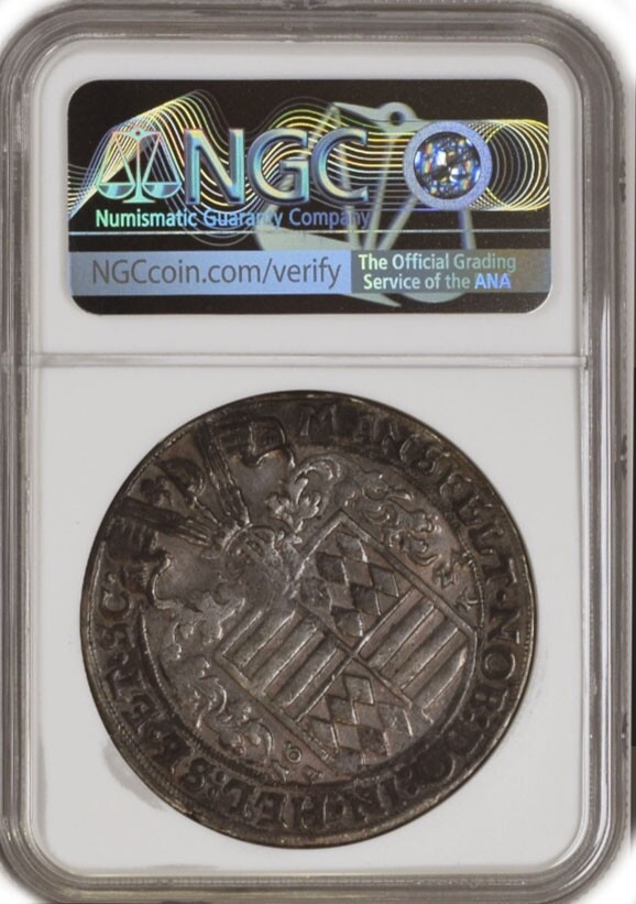 1624 AK German State Mansfield David Taler Silver DAV-7013 NGC VF ...
