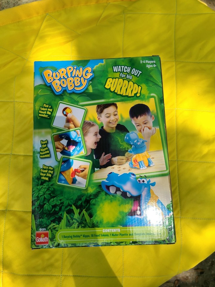 Burping Bobby Game by Goliath Ages 4+ Family Game Night Fun NIB | eBay