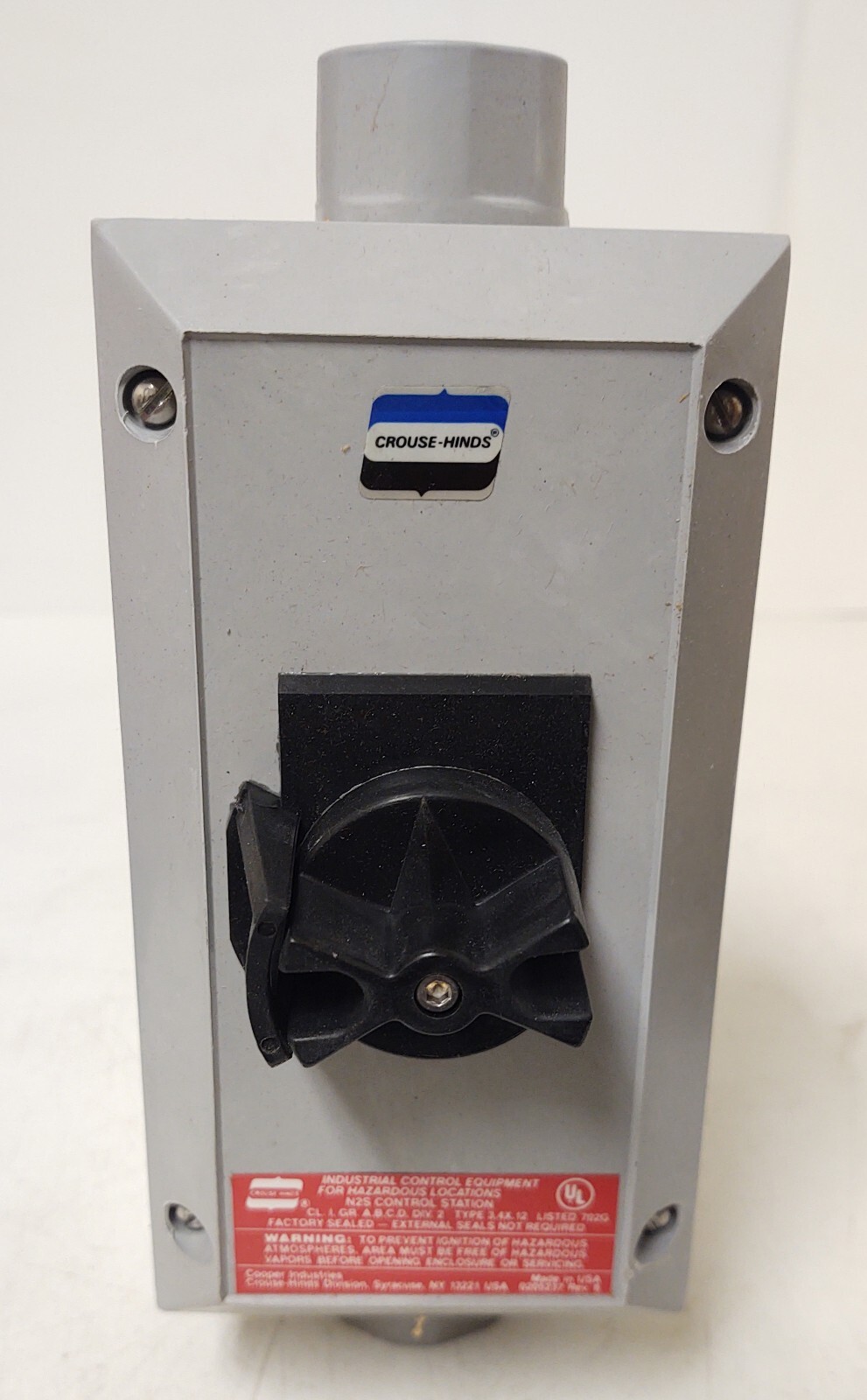 🔥 NEW N2SC2123 CROUSE HINDS EXPLOSION PROOF SELECTOR SWITCH CONTROL ...