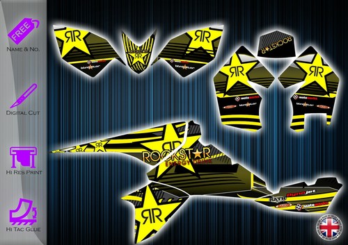 SUZUKI LTZ90 STICKERS - LT 90Z GRAPHICS KIT - SUZUKI DECALS LTZ 90 ...