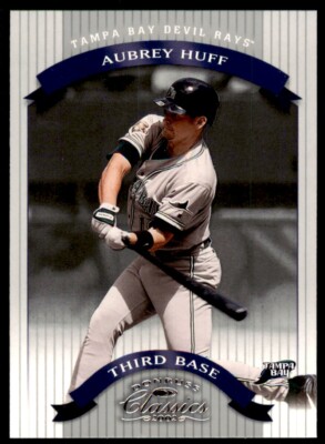 2002 DONRUSS CLASSICS AUBREY HUFF. TAMPA BAY DEVIL RAYS #76 | eBay