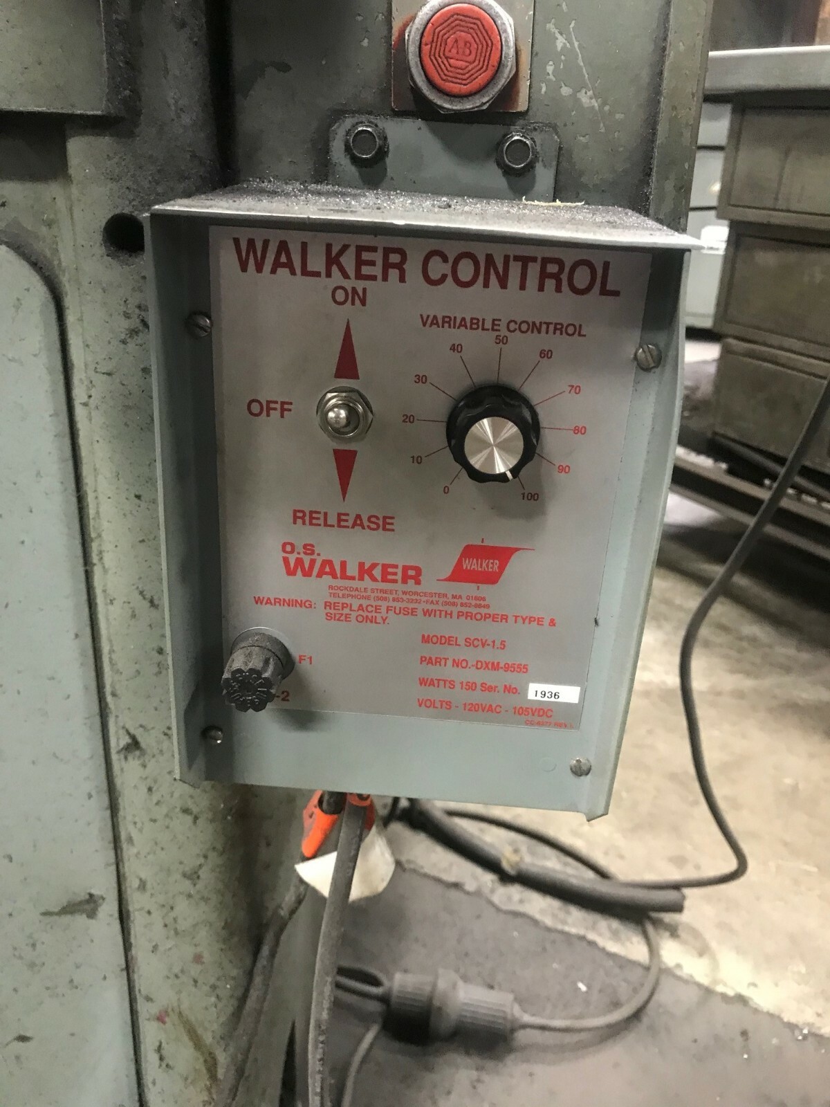 6" X 18" REID ROLLERWAY HAND FEED SURFACE GRINDER: YODER #73743 | eBay