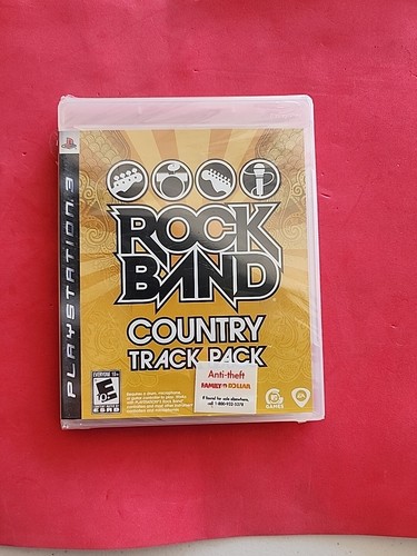 RARE - Rock Band: Country Track Pack - Playstation 3 Brand NEW, Factory ...