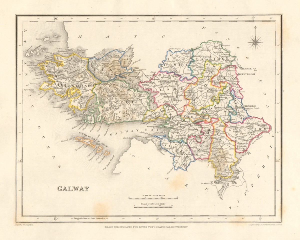Galway County Ireland Map A 'unique County' – Galway Adopts First