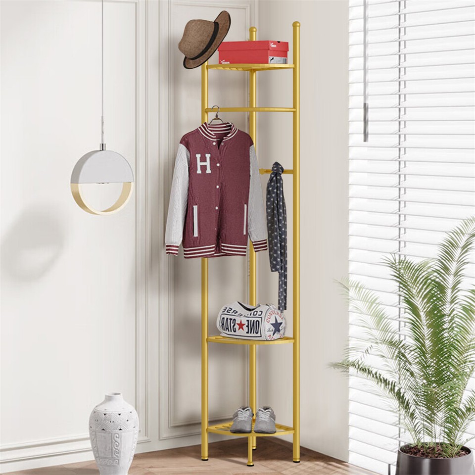 Extra Tall Hat Coat Rack Heavy Duty Corner Clothes Tree Rack Hanger ...