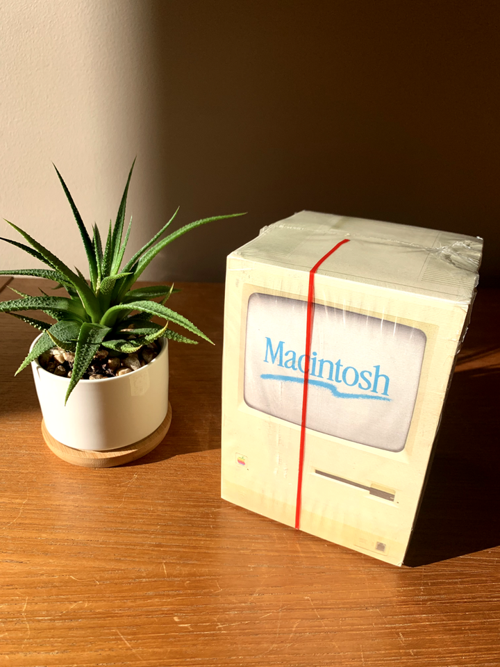 RARE SEALED Apple Macintosh 128K Computer Note Cube Pad Steve Jobs ...