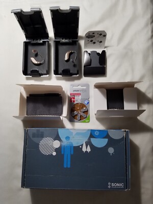 Rare Sonic Cheer 20 Mini Rite CR20 MNR Aid Complete Set Loud Hearing ...