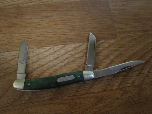 Rough Rider Pocket Knife 3 Blades 440 Folding 2-5/8" Blade | eBay