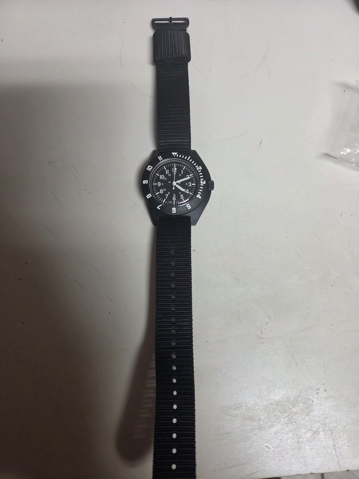 U.S.G.I. Pilot/Navigator Watch, Black, MIL-PRF-46374G, New Old Stock ...