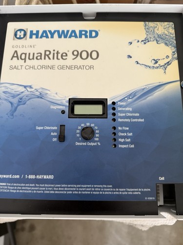 HAYWARD AQUA RITE 900 SALT CHLORINE GENERATOR CONTROL BOX | eBay