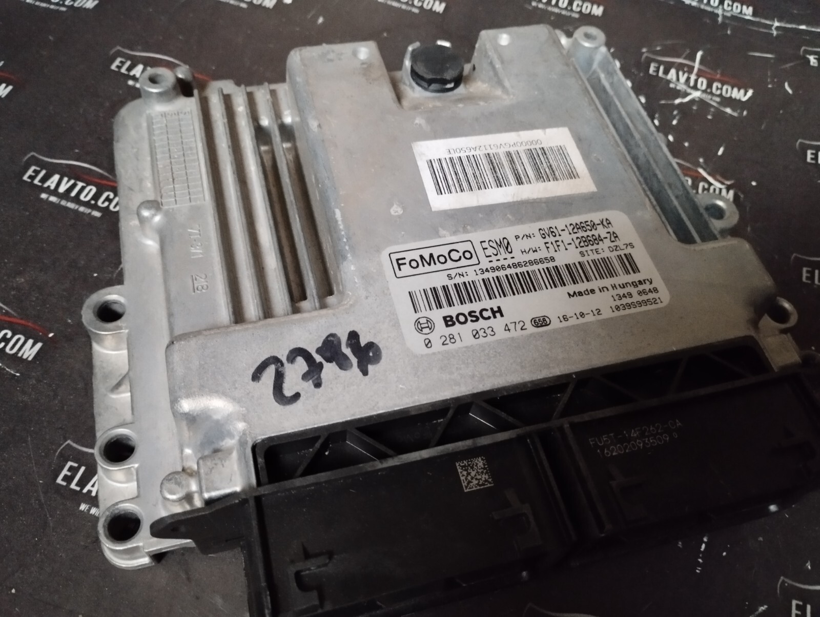 Genuine Ford GV61-12A650-KA F1F1-12B684-ZA Bosch 0281033472 1039S99521 ...