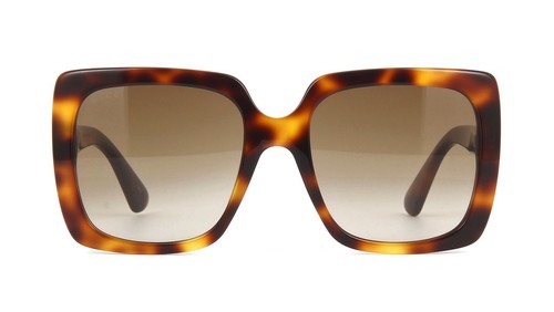 Gucci GG0418S Havana/Brown Shaded (003 VJ) Sunglasses 889652171753| eBay