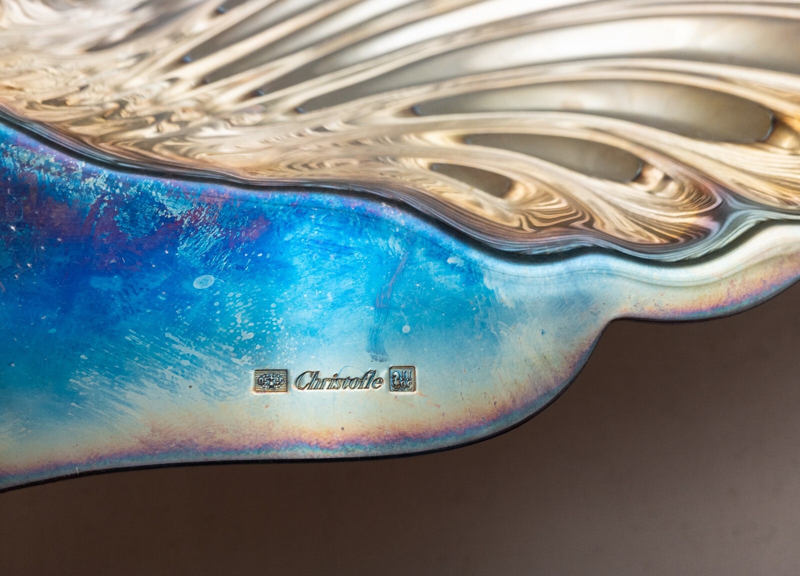 Christofle France Vintage Silver Plated Clam Shell Dish Bowl | eBay