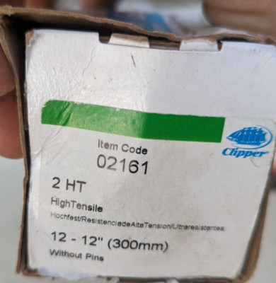 Clipper 2HT HOOKS (02161) 12-Inch High Tensile Clipper Carded Wire ...