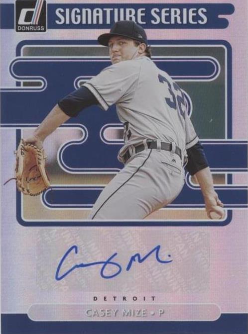 2021 Panini Donruss - Signature Series Casey Mize #SS-CM (AU, RC) for ...