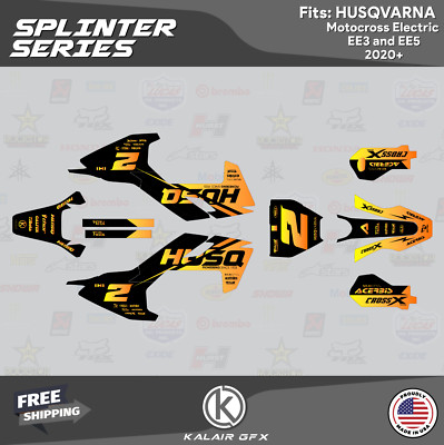 Graphics Decal Kit for Husqvarna Electric EE3 and EE5 2020+ Splinter ...