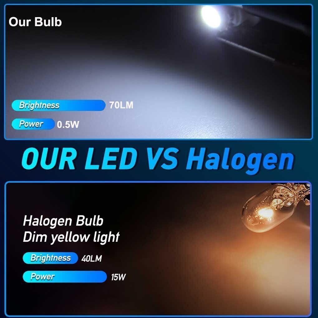 4x 18v VOLT Cordless Flashlight White LED Bulb For RYOBI P700 P703 P704 ...