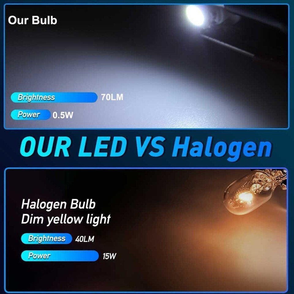 4x 18v VOLT Cordless Flashlight White LED Bulb For RYOBI P700 P703 P704 ...