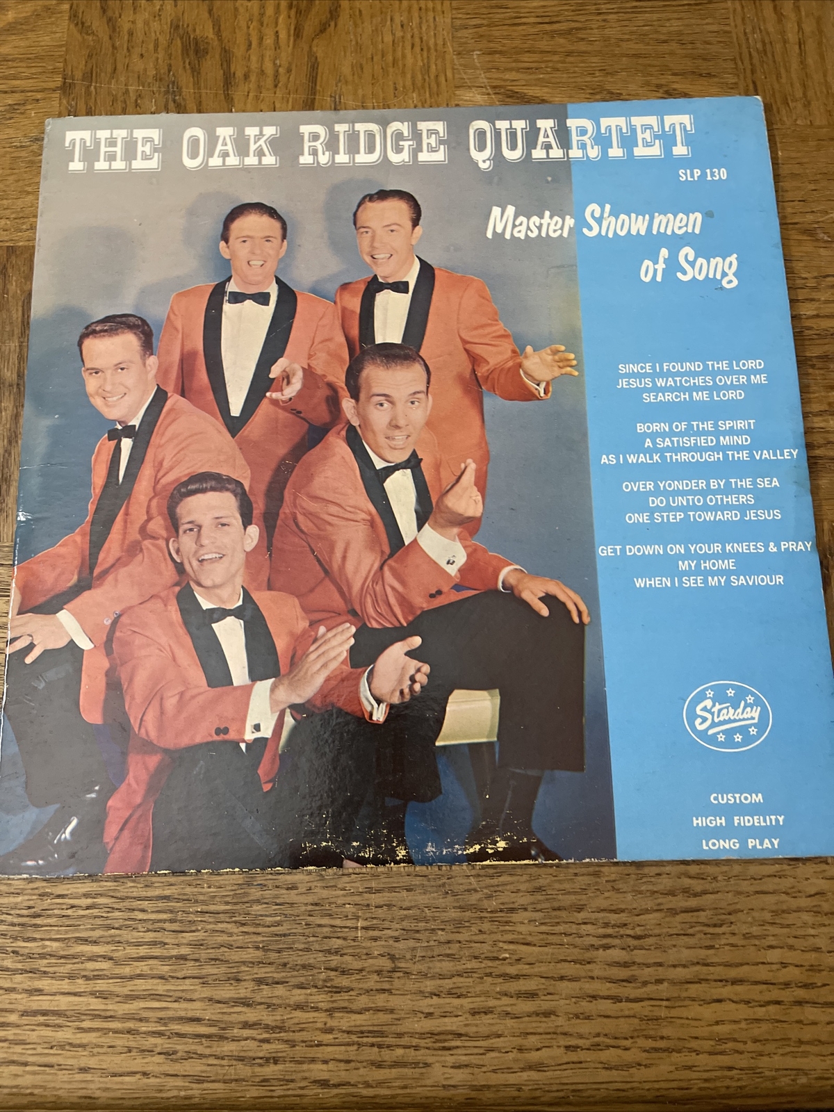 Oak Ridge Quartet Master Showmen Of Song Album | eBay