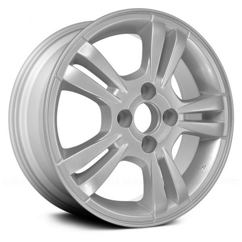 Wheel For 2009-2011 Chevrolet Aveo 15x6 Alloy 5 Spoke 4-100mm Silver ...