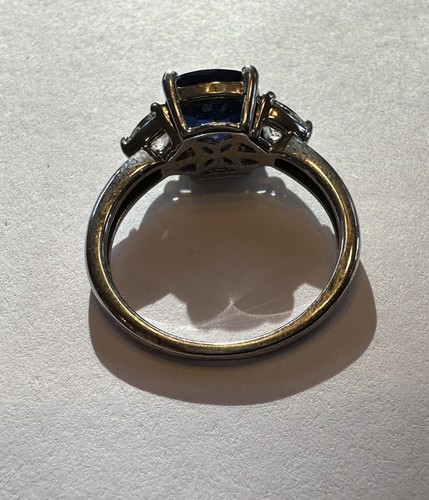 Estate Jewelry - Vintage RL Co Princess Cut 925 Sterling Silver ...