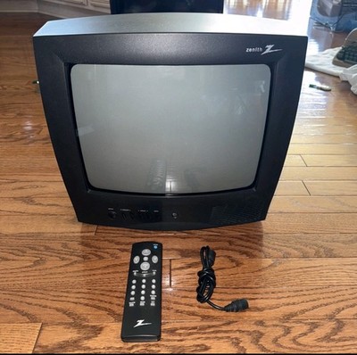Vintage ZENITH 13" Color Television ZENITH B13A02D CRT TV 1997 Retro ...