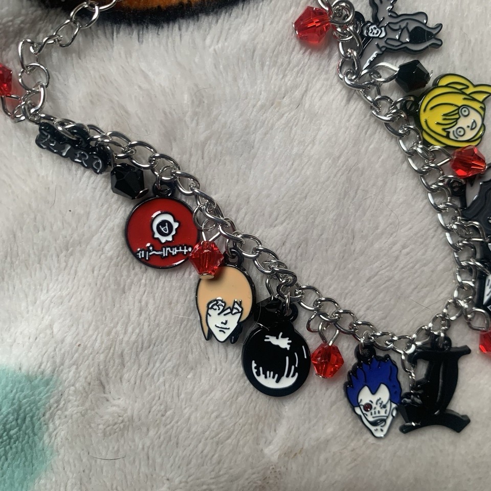Death Note Charm Bracelet Anime One Size Adjustable Gift Present | eBay UK