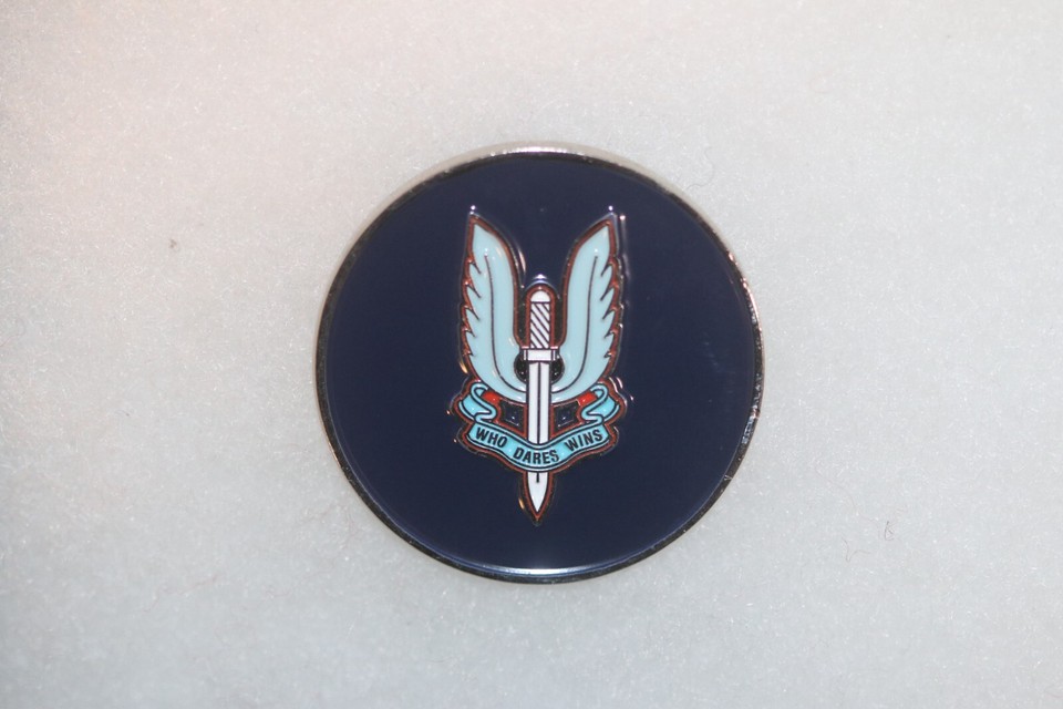 BRITISH ARMY SAS SPECIAL AIR SERVICE A SQUADRON SQN CHALLENGE COIN ...