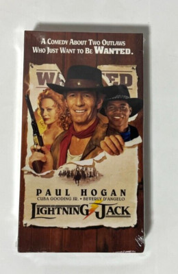 Lightning Jack - VHS - Paul Hogan, Cuba Gooding Jr. - New Factory ...