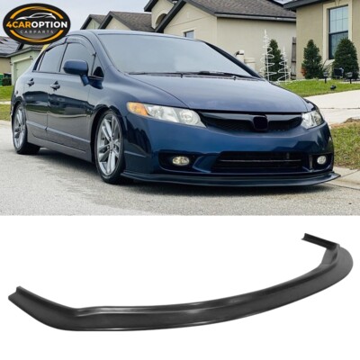 2009-2011 Honda Civic FA5 4DR Front Bumper Lip Spoiler Splitter | Ikon ...